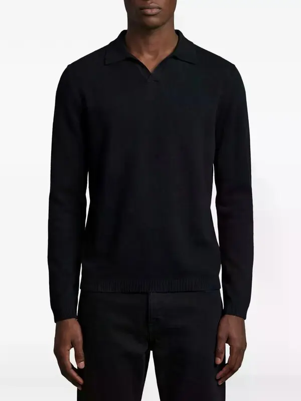 THE ROW Ripley Polo - Black