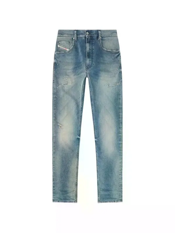 DIESEL® Regular Waist 2032 D-krooley-bw Joggjeans - Blue
