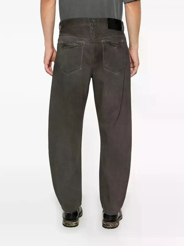 PURPLE BRAND Distressed Wide-leg Jeans