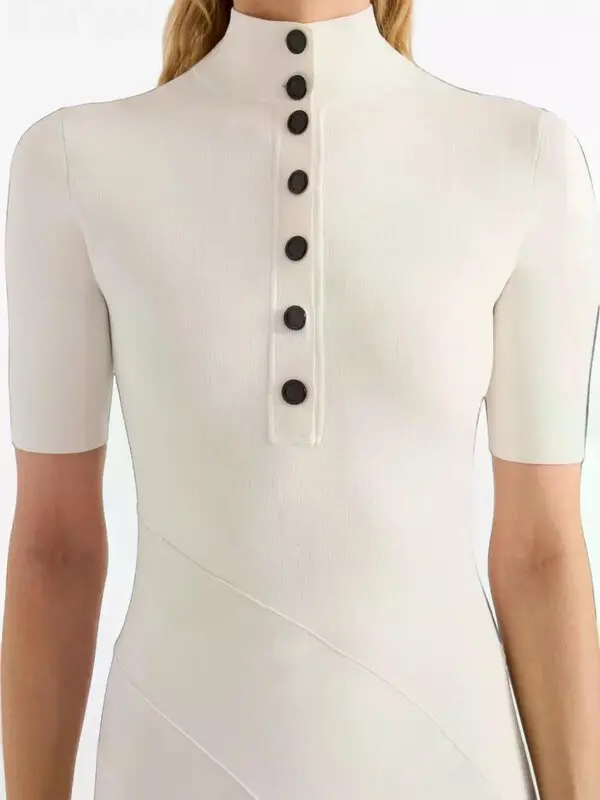Proenza Schouler Mathilde Dress In Compact Stretch Viscose