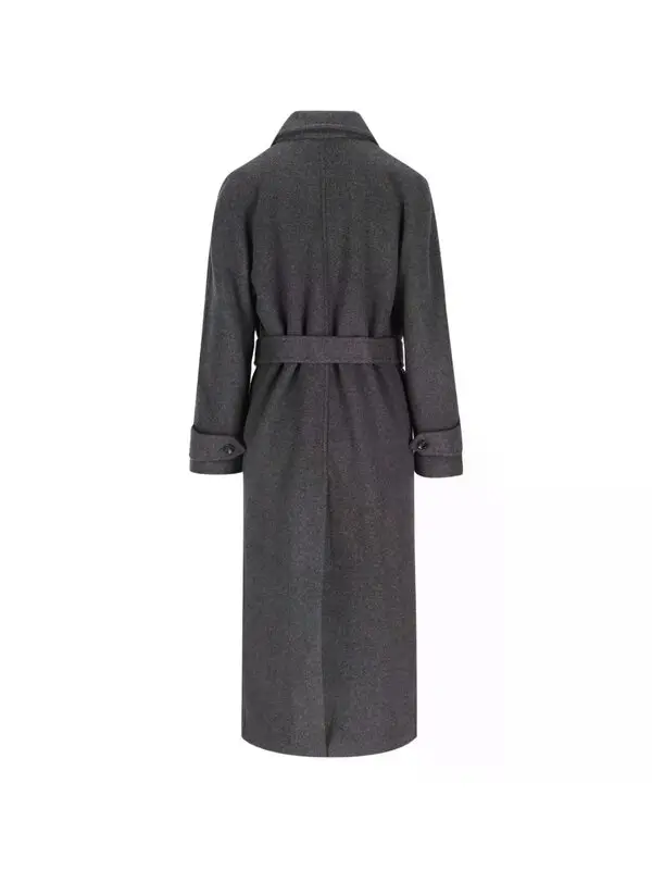 Max Mara Belted Double-breasted Coat