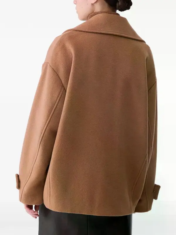 Liu Jo Short Double-breasted Wool Coat