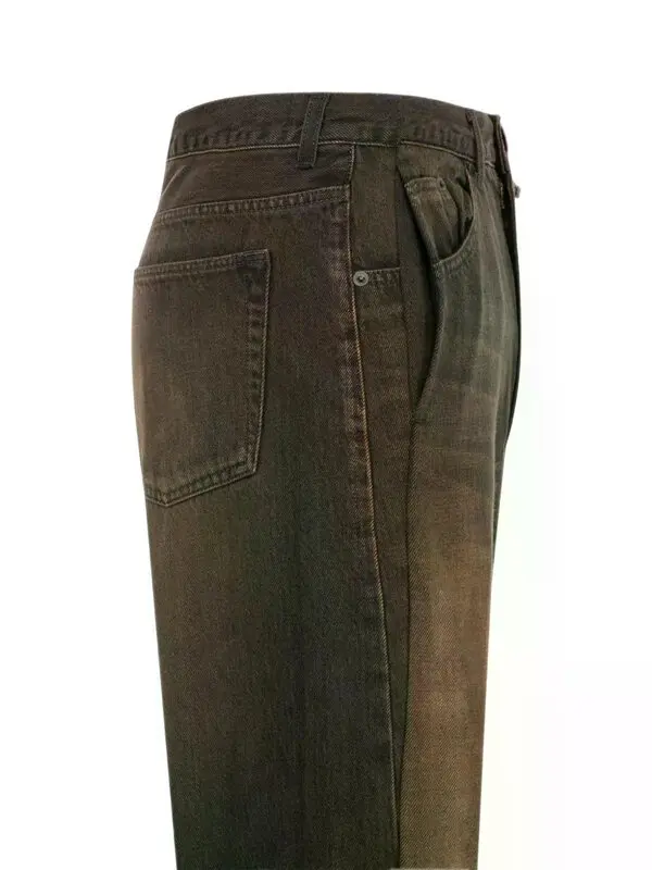 Mihara Yasuhiro Folded Denim Pants
