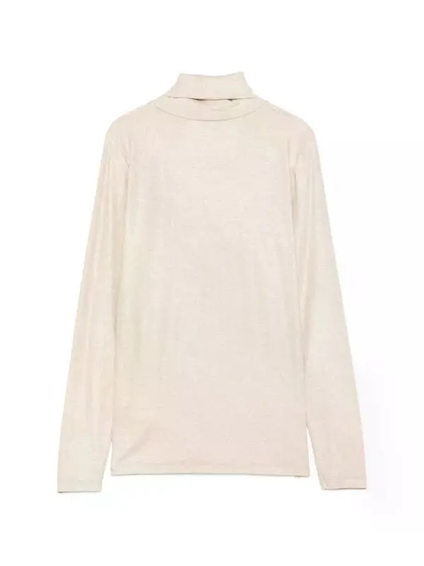 Majestic Filatures Metallic Long-sleeve Top - Neutrals