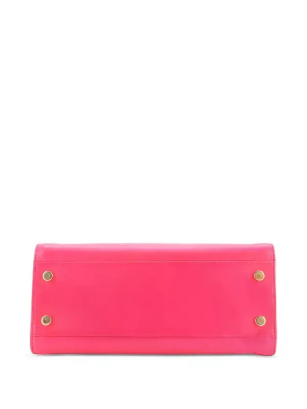 Saint Laurent Monogram Cabas Satchel - Pink