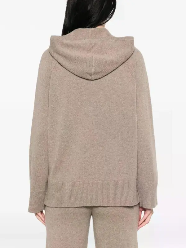 Max Mara Raglan-sleeve Cashmere Hoodie