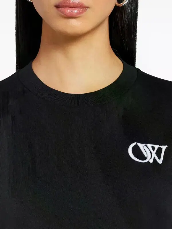 Off-White Off Stamp Crop T-shirt
