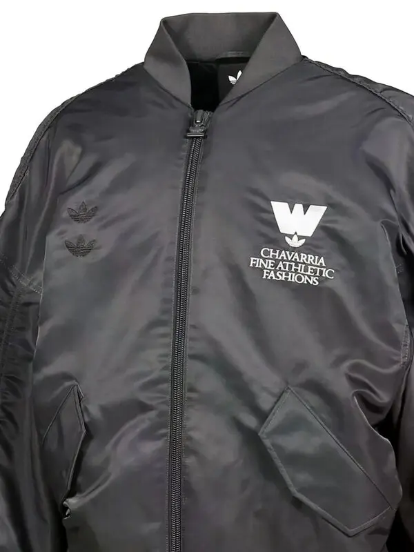 Adidas X Willy Chavarria Logo-patch Bomber Jacket