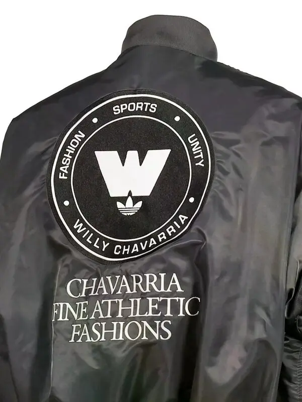 Adidas X Willy Chavarria Logo-patch Bomber Jacket