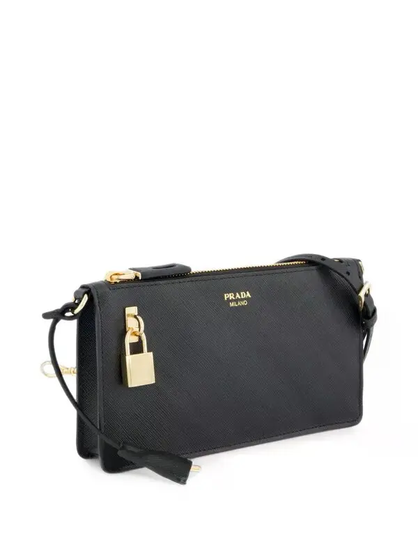 Prada Saffiano Leather Smartphone Pouch