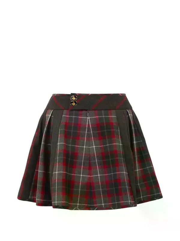 VIVIENNE WESTWOOD Bell Pleated Mini Skirt