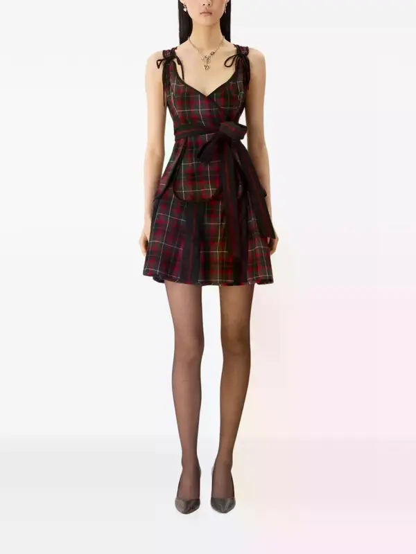 VIVIENNE WESTWOOD Bell Pleated Mini Skirt