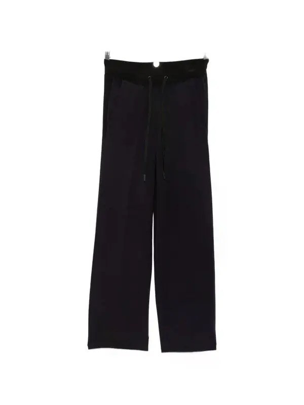 Elisabetta Franchi Logo-tape Drawstring Track Pants - Blue