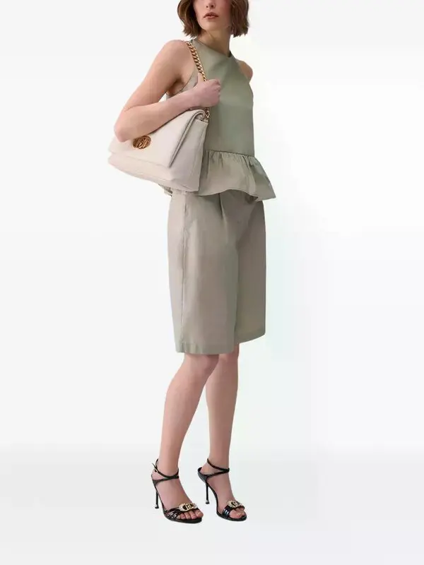 Liu Jo Poplin Bermuda Shorts