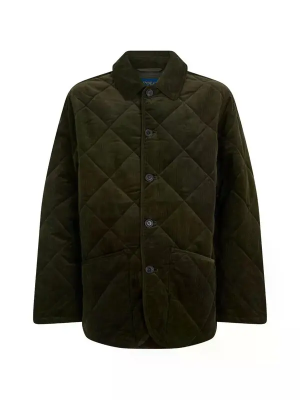 Polo Ralph Lauren Quilted Velvet Jacket - Green