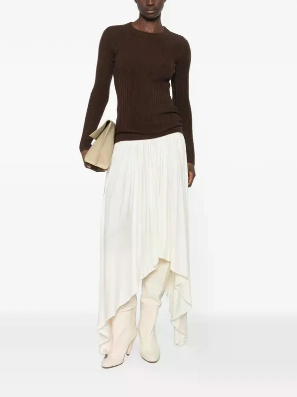 KUJTEN Bibi Ribbed-knit Sweater - Brown