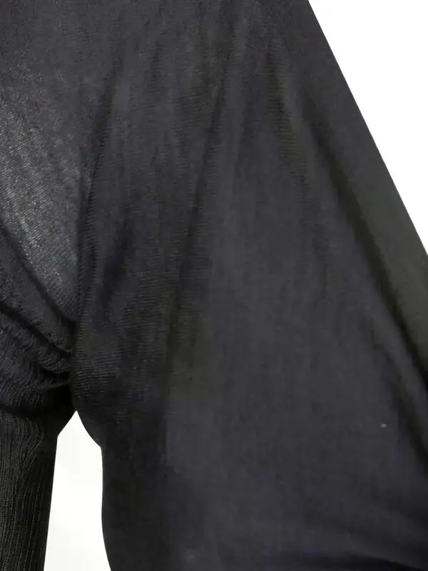 Rick Owens Cropped Wrap-front Blouse
