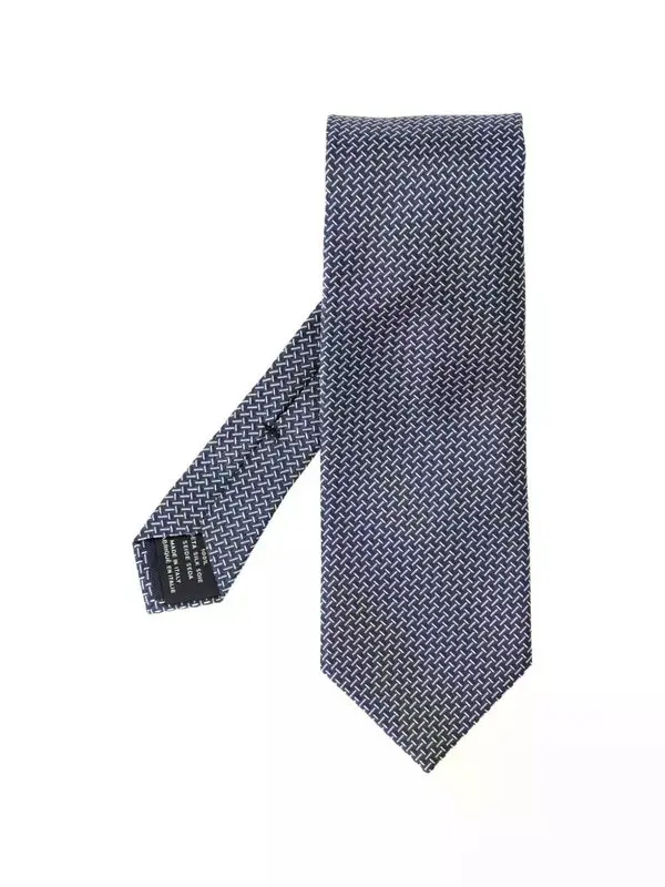 TOM FORD Silk Neck Tie - Blue