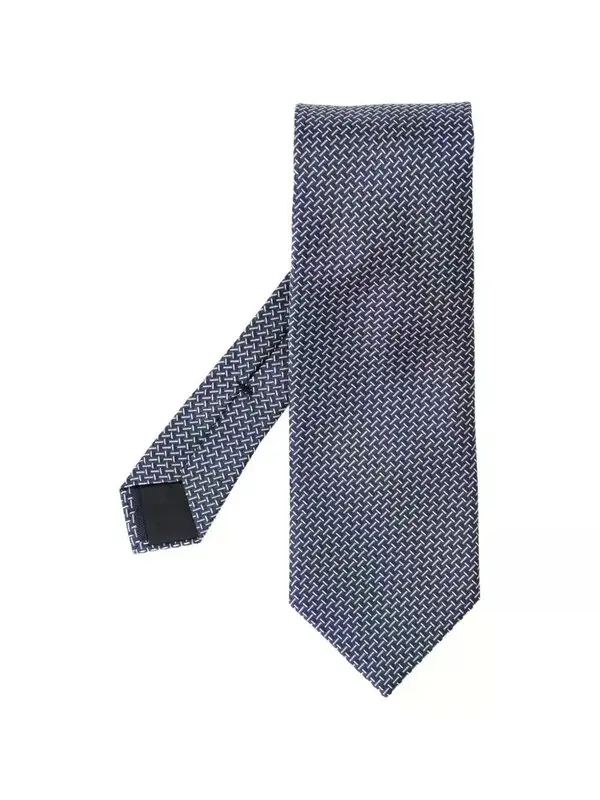 TOM FORD Silk Neck Tie - Blue