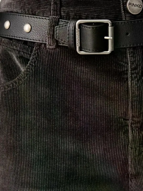 Pinko Belted Corduroy Trousers