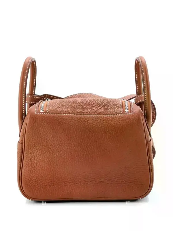 Hermès Lindy Bag Clemence Mini Crossbody Bag - Brown