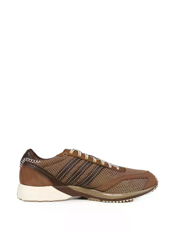 Adidas X Wales Bonner Adizero Adios Crochet-tongue Sneakers - Brown