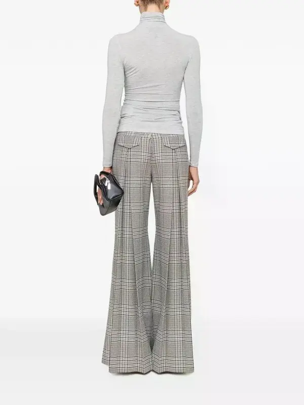 NISSA Lyocell Wool-blend Turtleneck Top