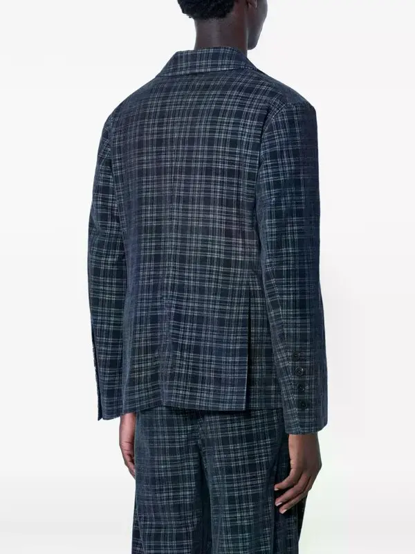 VIVIENNE WESTWOOD Checked Notched-lapels Blazer