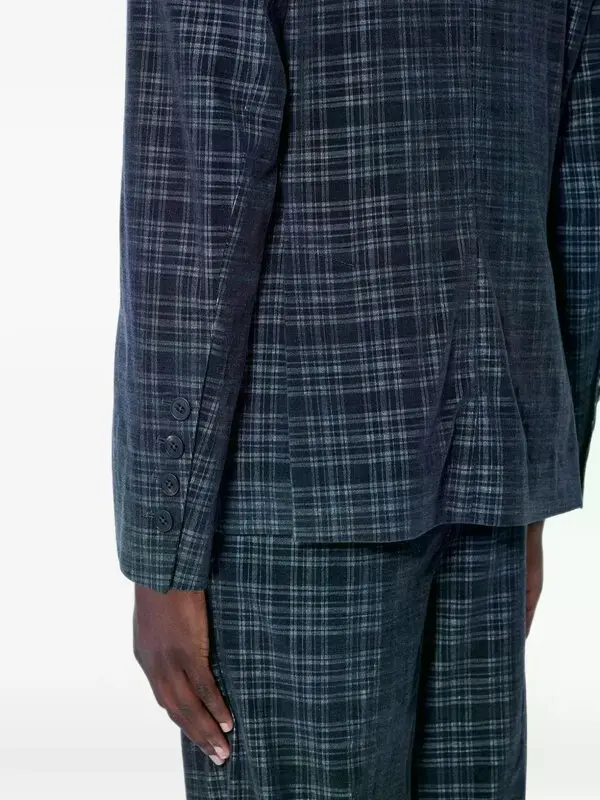 VIVIENNE WESTWOOD Checked Notched-lapels Blazer