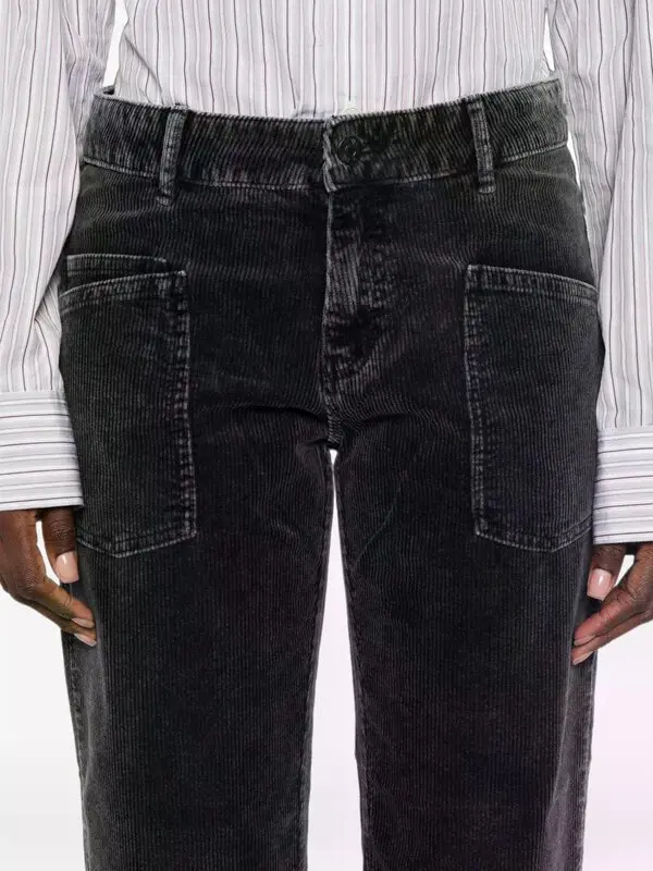 FIVE JEANS Wlya Corduroy Patch-pocket Trousers