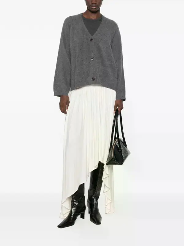 LE PETIT PULLE V-neck Button-up Cardigan