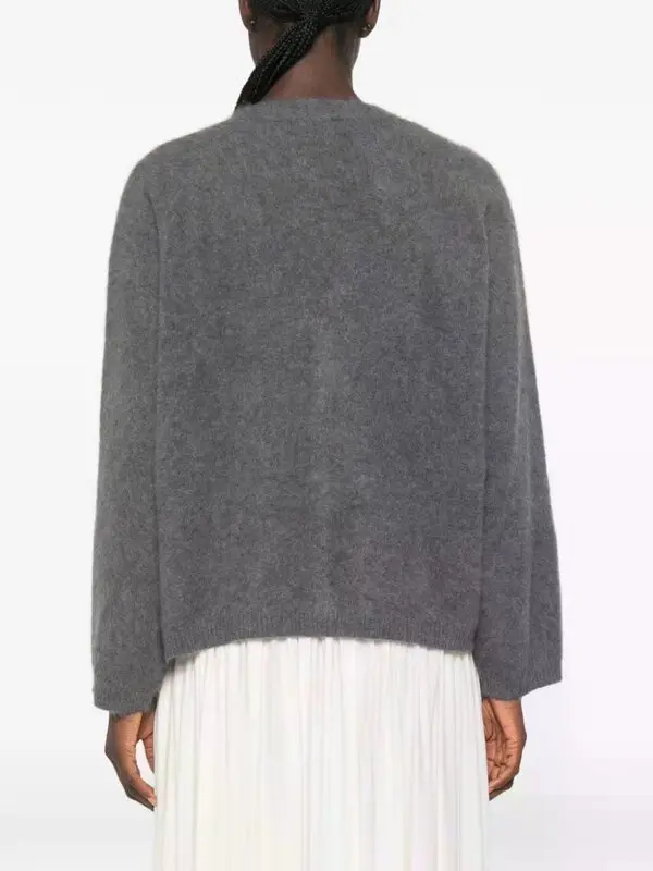 LE PETIT PULLE V-neck Button-up Cardigan