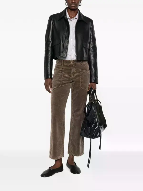 FIVE JEANS Corduroy Straight-leg Trousers