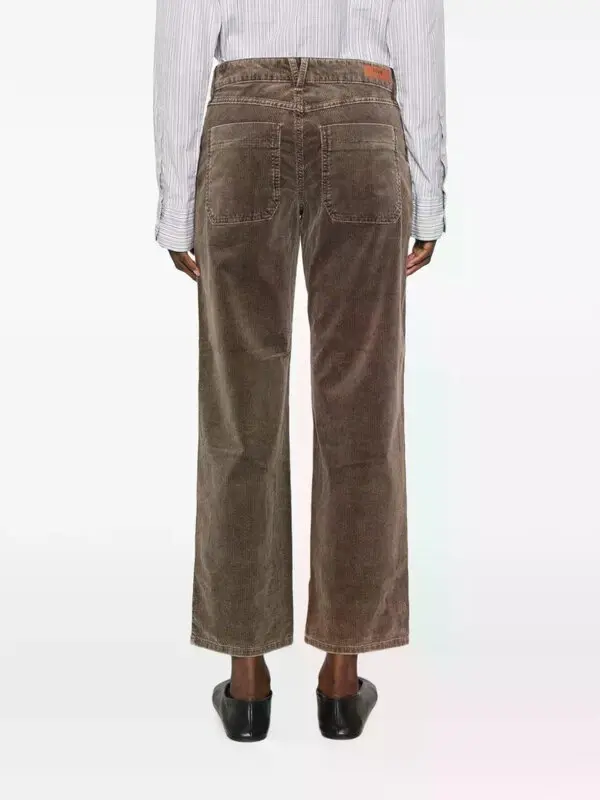 FIVE JEANS Corduroy Straight-leg Trousers