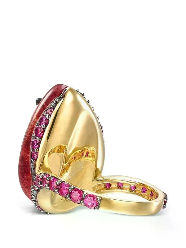 ANABELA CHAN Beetroot Elixir Ruby Ring