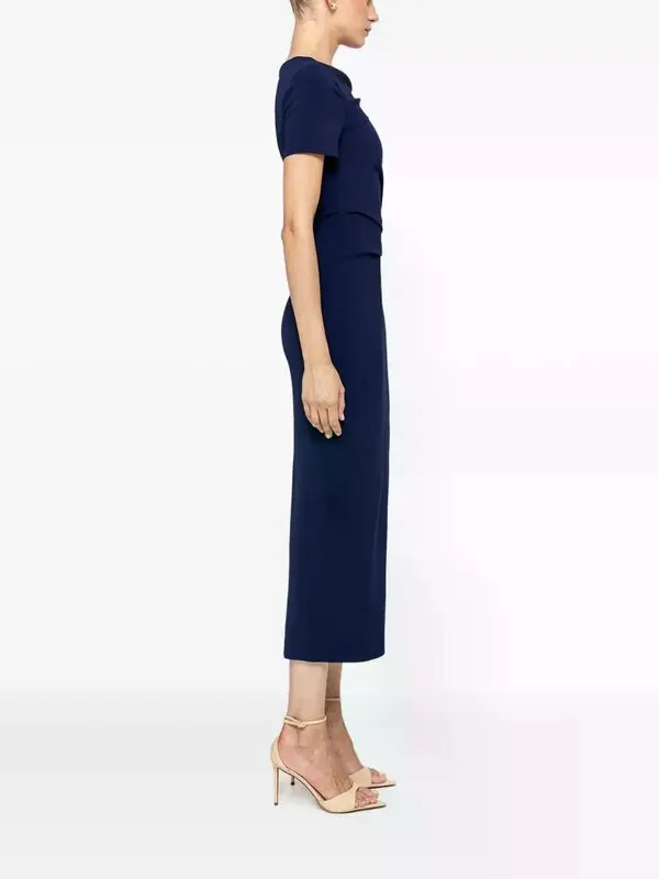 NISSA Fitted Midi Dress