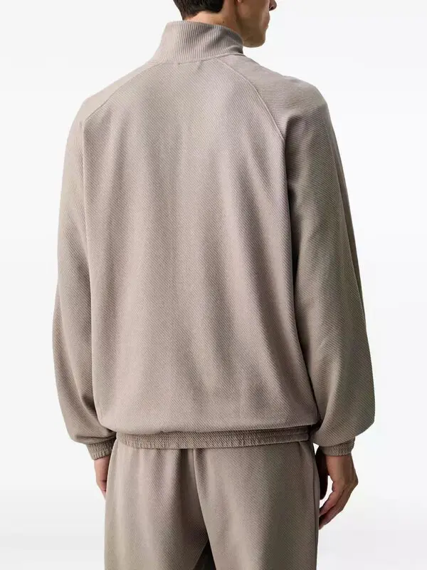 PUMA Logo-embroidered Zip-up Sweater