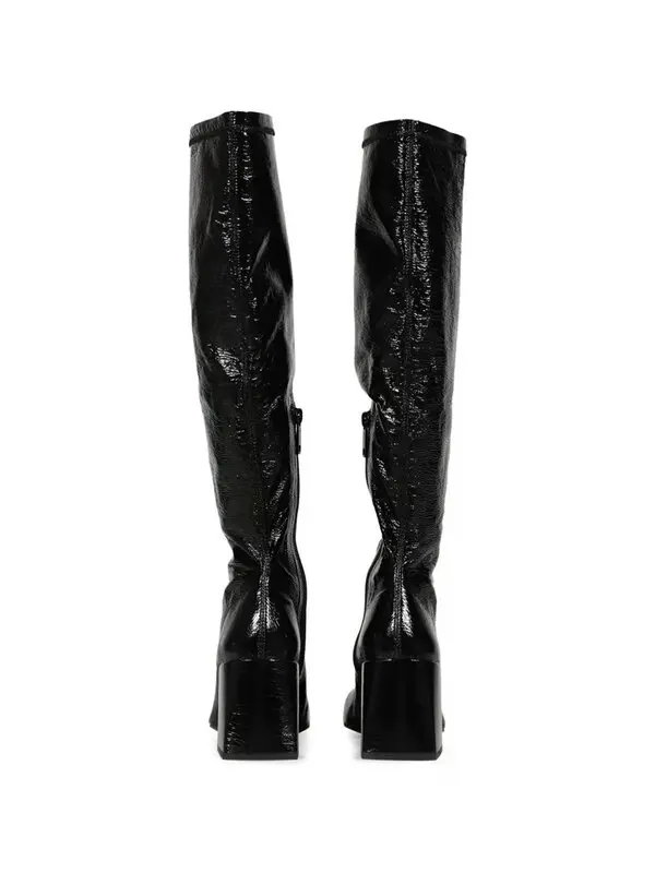COURREGES Reedition Vinyl Knee-high Boots