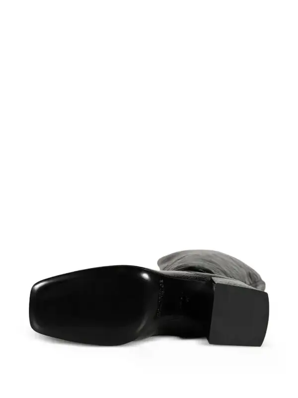 COURREGES Reedition Vinyl Knee-high Boots