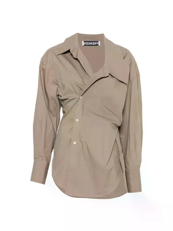 FRENKEN Asymmetric Shirt - Neutrals