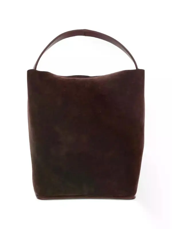 JIL SANDER Suede Shoulder Bag - Brown