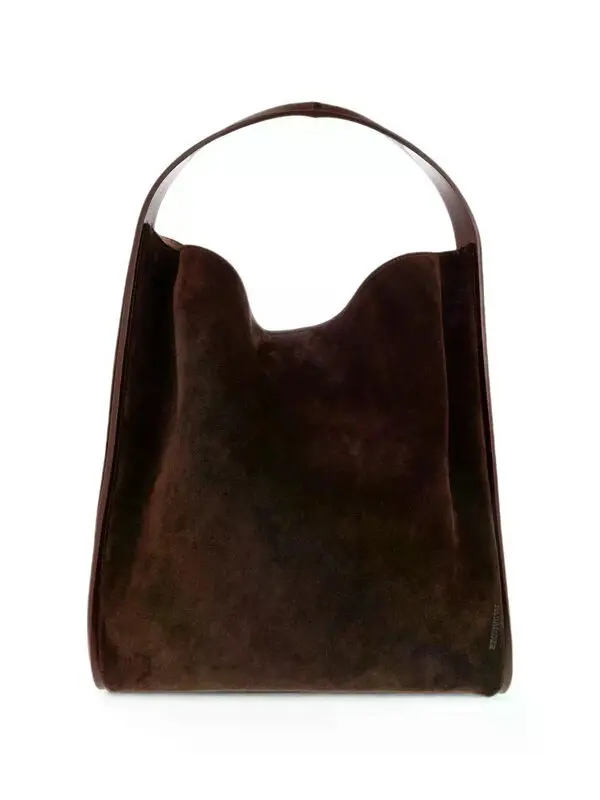 JIL SANDER Suede Shoulder Bag