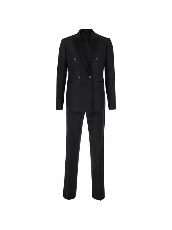 Emporio Armani Double-breasted Peak-lapels Suit