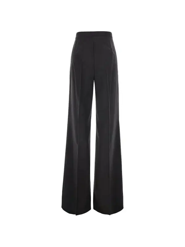 Max Mara Pressed-crease Wide-leg Tailored Trousers