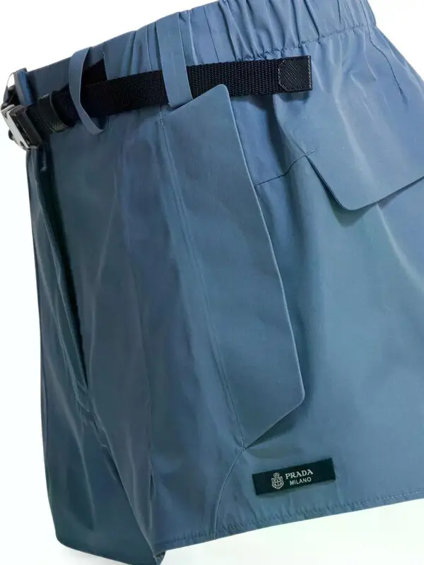 Prada Re-nylon Belted Shorts