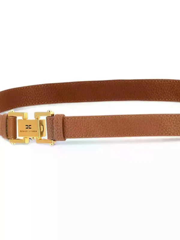 Elisabetta Franchi Logo Belt