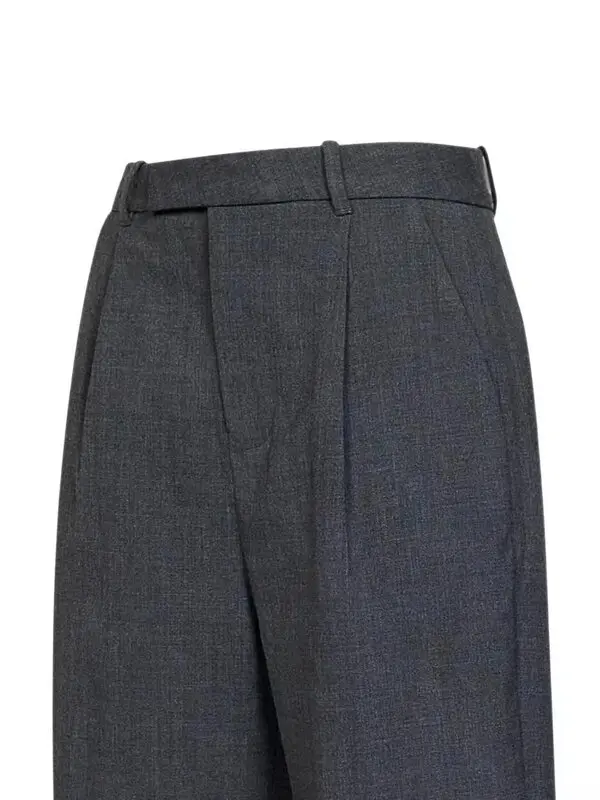 SELF-PORTRAIT Pleated Tailored Trousers - Grey