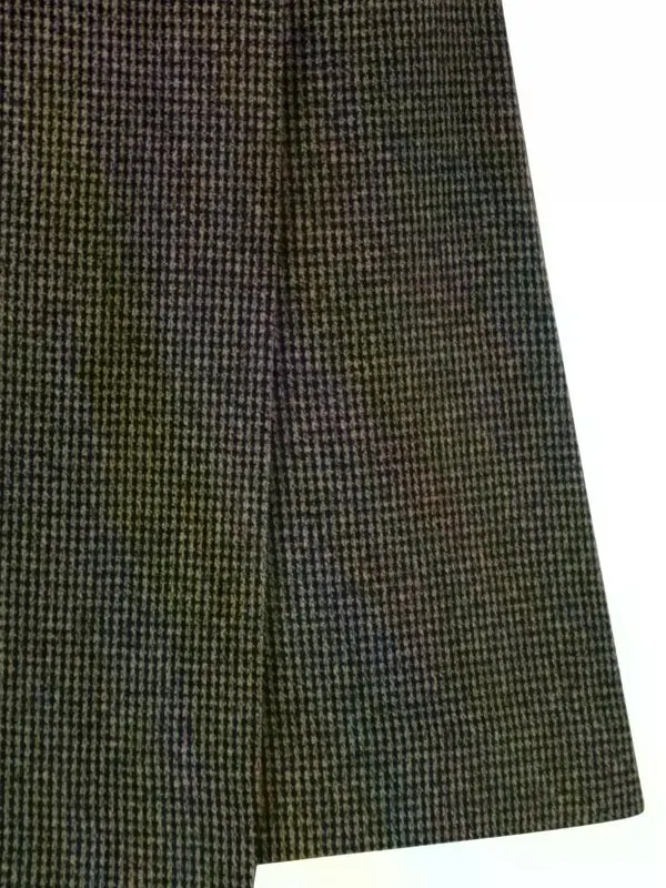 Max Mara Houndstooth Wrap-effect Skort