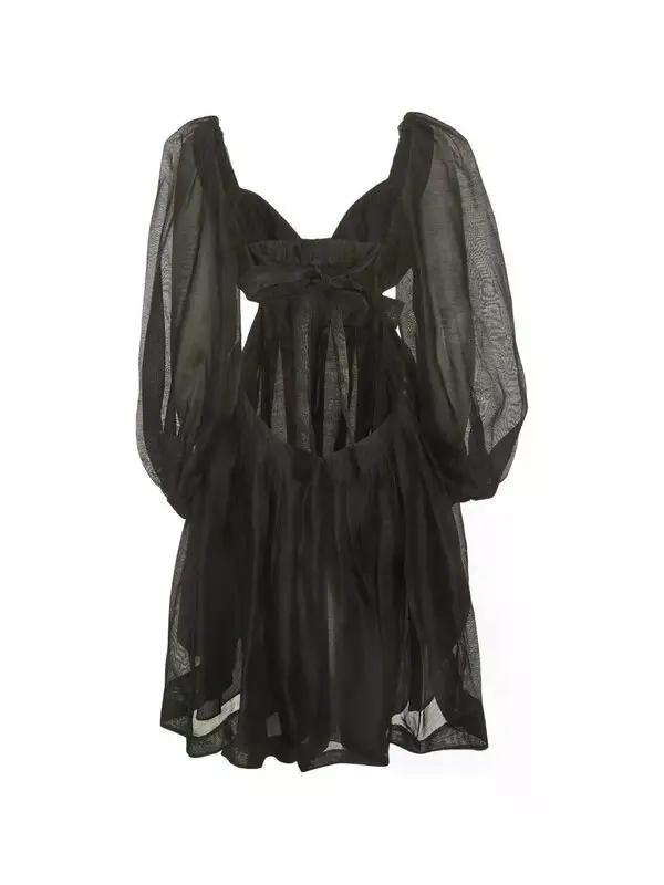 Zimmermann Harmony Balloon-sleeve Dress