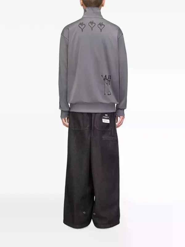 Y3 Chito Graphic Track Jacket - Grey